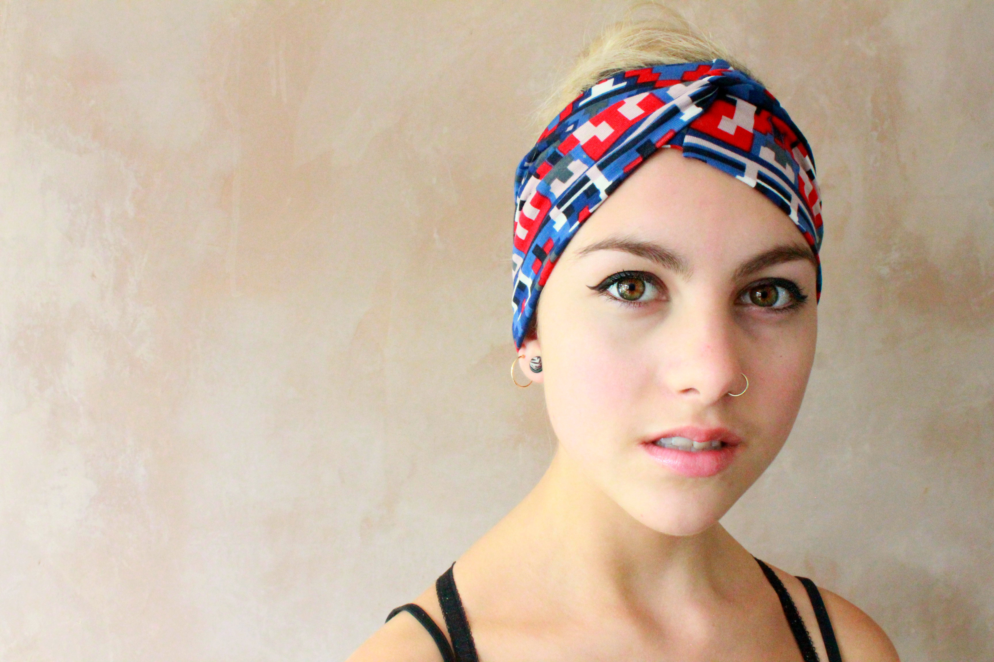 2 In 1 Turban Headband, Yoga Headband, Turban Twist, Exercise Headband ...