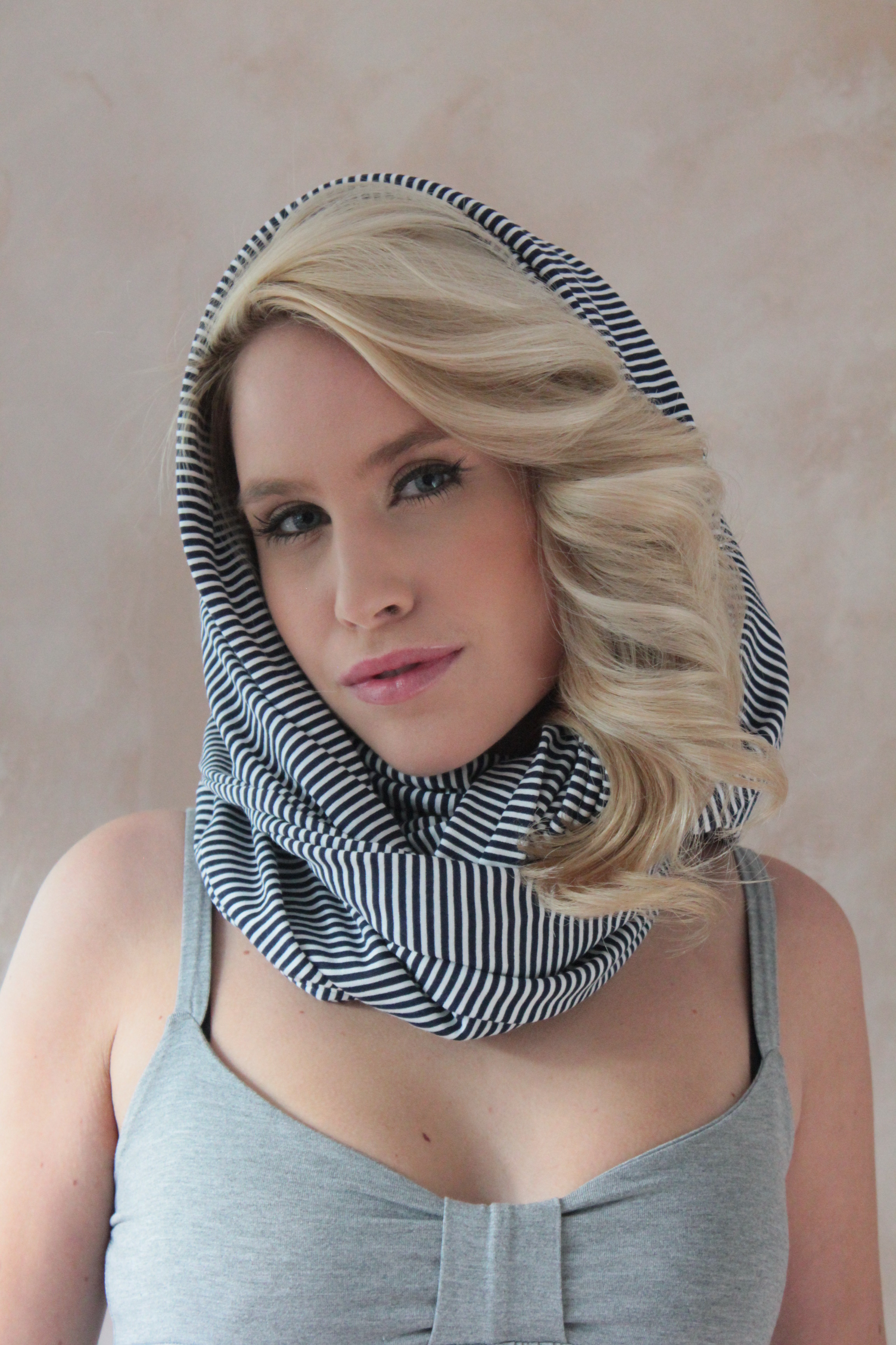 Striped Infinity Scarf on Luulla